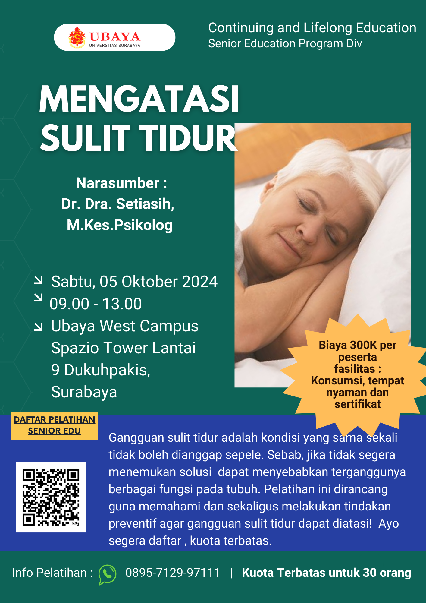 Mengatasi Sulit Tidur - Continuing & Lifelong Education